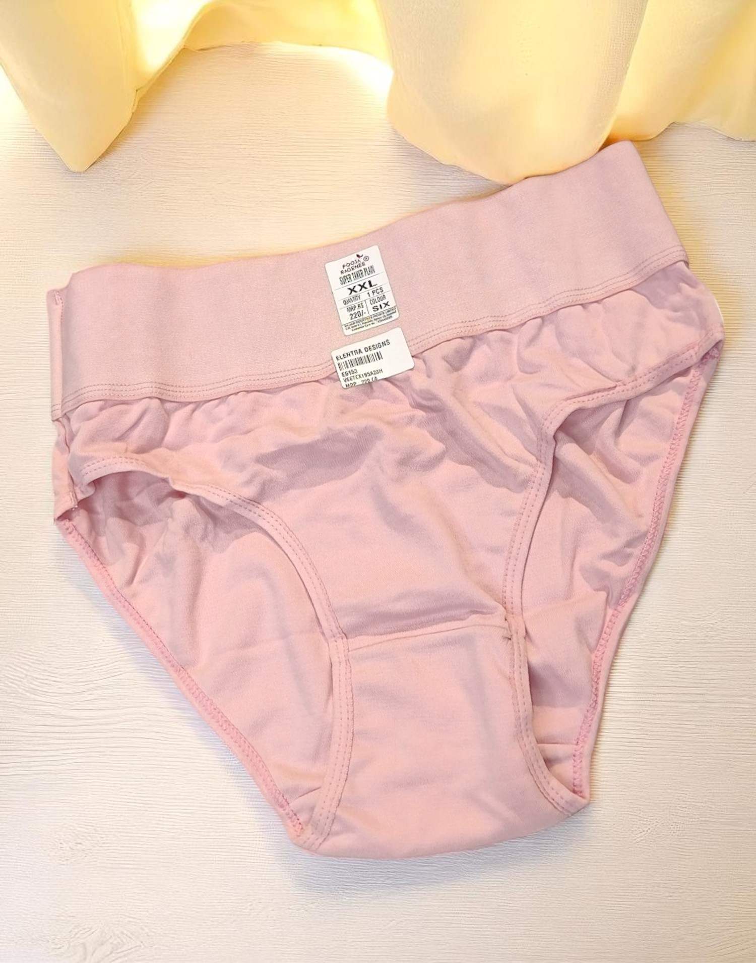 140625PS (E6151/52/53/54) POOJA RAGINI TUMMY TAKER PANTIES - Pastel Pi ...